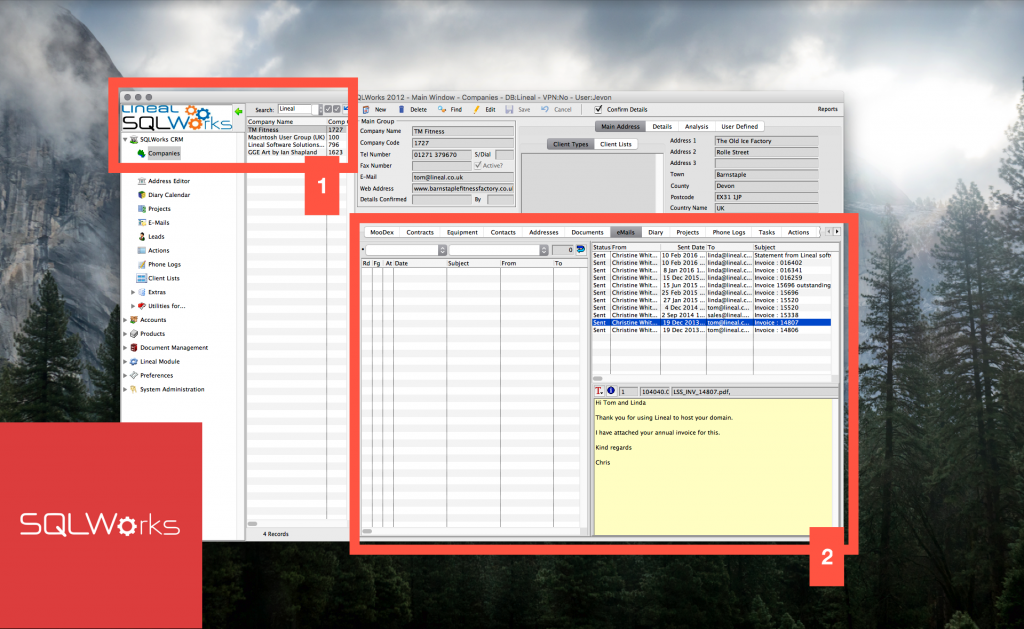 Fact Sheet: Adding Emails - SQLWorks