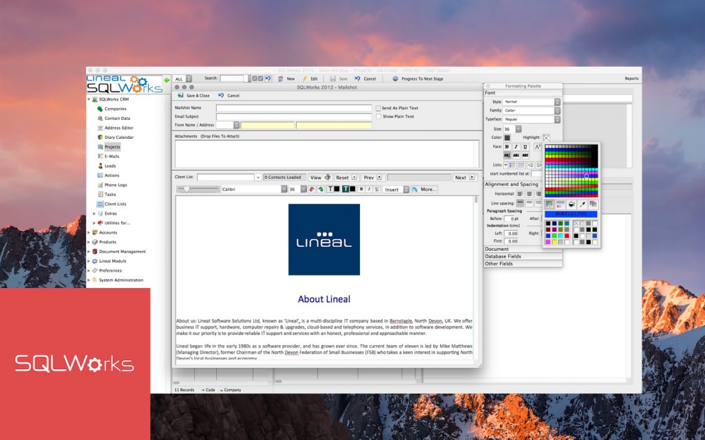 Fact Sheet: Email Marketing and Mailshots - CRM | SQLWorks